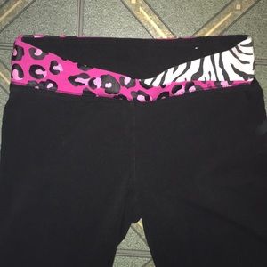 PINK Victoria's Secret | Pants & Jumpsuits | New Vfront Vs Crop Yoga ...